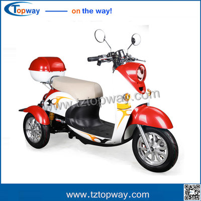 MOTOR closed cabin adult electric tricycle 3 wheel motorcycle /mobility scooter