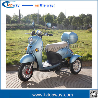 3 wheel 500 W 48v electric tricycle scooter for adult or old passenger