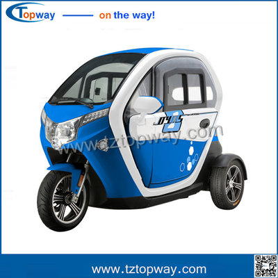 72v 50AH battery 3 wheel tricycle electric car for passenger with seat