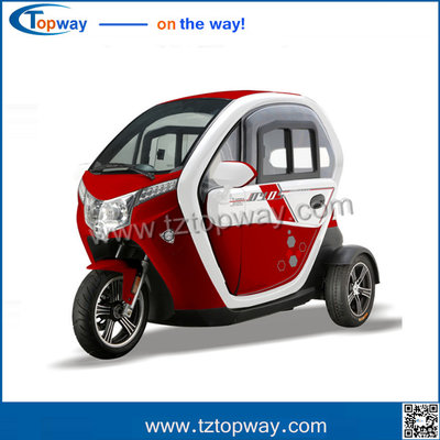 72v 50AH battery 3 wheel tricycle electric car for passenger with seat