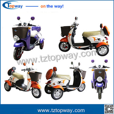 3 wheel electric mobility tricycle for handicapped disable adults