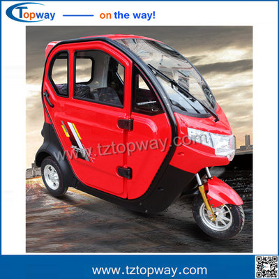 mileage 80km to 150km battery 3 seats 3 wheel electric tricycle rickshaw vehicle