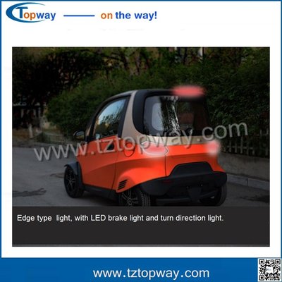 frameless window new model 2017 four wheel electric vehicle car for family use