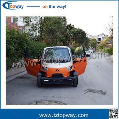 4kw electric vehicle car radius of turning circle 4000mm with aluminum alloy wheel rim