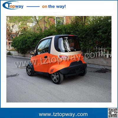 4kw electric vehicle car radius of turning circle 4000mm with aluminum alloy wheel rim