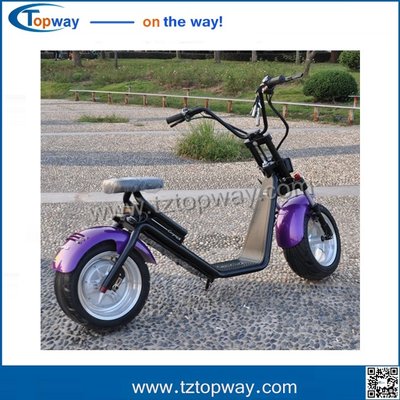 Powerful High Speed Lithium Battery Harley Citycoco 2000W EEC electric scooter