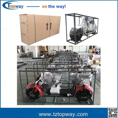 Powerful High Speed Lithium Battery Harley Citycoco 2000W EEC electric scooter