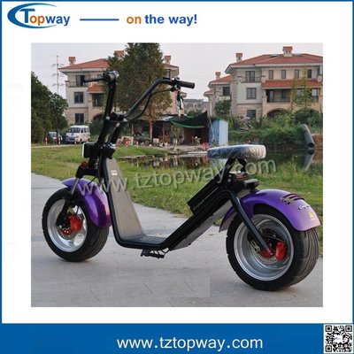 Powerful High Speed Lithium Battery Harley Citycoco 2000W EEC electric scooter