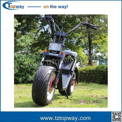 Harley electric scooter 1000w citycoco electric scooter with big wheels front fork