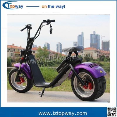 2017 crazy sell fashion vehicle 1000w harley citycoco electric scooter 70kg weight