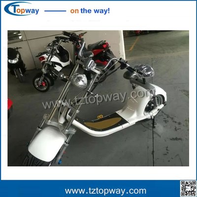 Driving range per charge 60-80km citycoco scooter wtih suspension in front and back