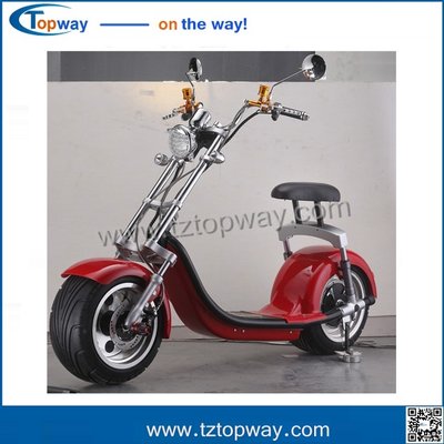 Driving range per charge 60-80km citycoco scooter wtih suspension in front and back