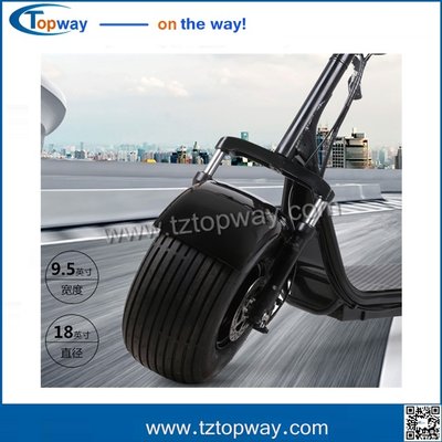 18*9.5 inch 1000w 48v harley electric scooter no folding citycoco for adults