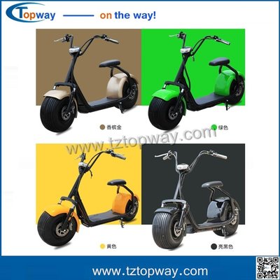 18*9.5 inch 1000w 48v harley electric scooter no folding citycoco for adults