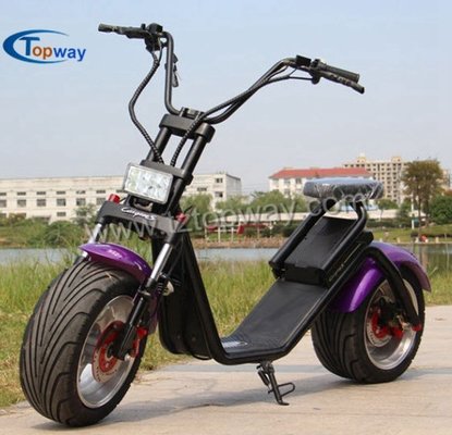 Citycoco 1200W 18*9.5inch big Wheel Electric Scooter with wide tyre