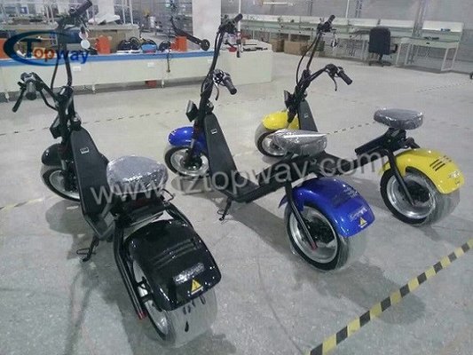 Citycoco 1200W 18*9.5inch big Wheel Electric Scooter with wide tyre
