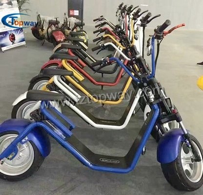 2017 popular electric scooter with big wheels fashion citycoco