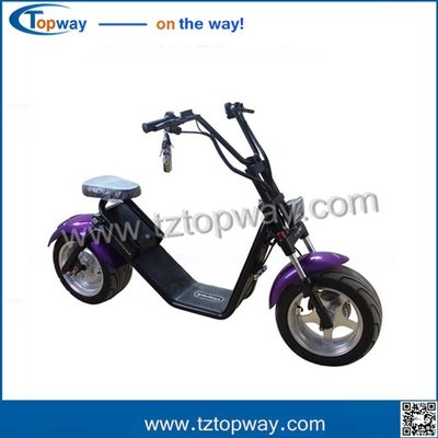 CE 18*9.5 tyre citycoco/seev/woqu electric halley scooter 60v 1000w