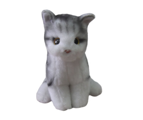 China 6''mini kitten plush stuffed toy supplier