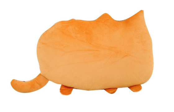 cat pillow 5 color asst. black, white, pink ,grey, brown with embroidery supplier