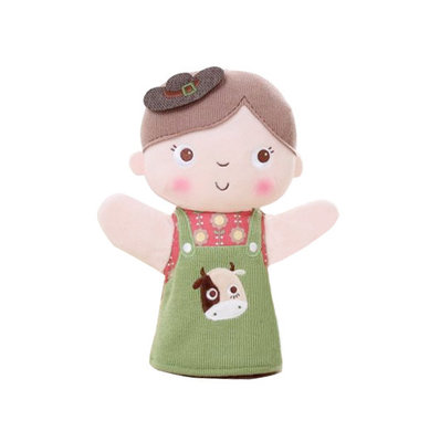 25CM Hand puppet boy and girl supplier