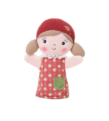 25CM Hand puppet boy and girl supplier