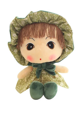 25CM Fashion dolls with hood/ rag dolls with hood for girls / kids/ hooded doll with wool hair supplier