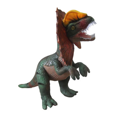 8'' standing plush stuffed dinosaur toy  red /green / dark green supplier