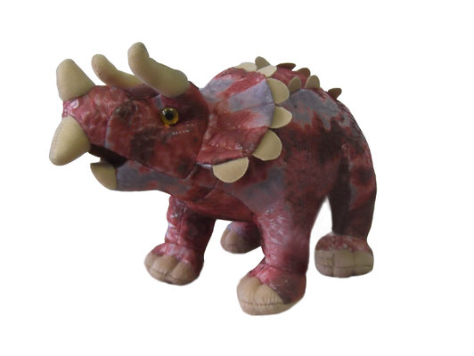 8'' standing plush stuffed dinosaur toy  red /green / dark green supplier