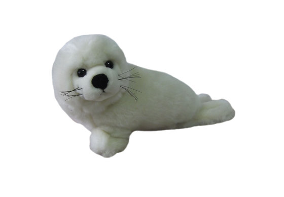 20cm plush stuffed white seal supplier