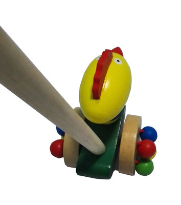 Baby Pull Along Wooden chick  / Push car / Toddler walk training friend supplier
