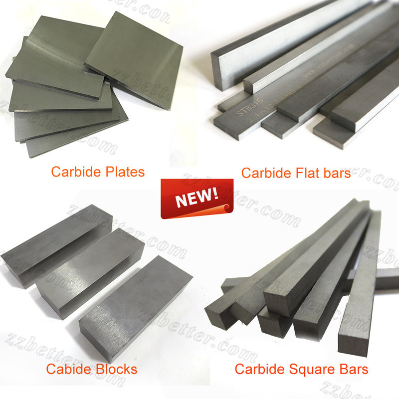 tungsten carbide flat bars / tungsten carbide strip, carbide square bars or blocks, plates