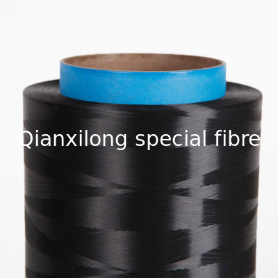 High strength high tenacity black UHMWPE fiber/yarn,ultra high molecular weight polyethylene filament 10D-1200D supplier