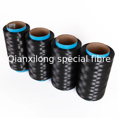 Short UHMWPE fiber/yarn,chopped HPPE yarn for concrete /bridge/building/home textile filament supplier