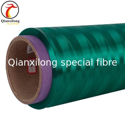 High stength green UHMWPE dyed yarn/fiber ,ultra high molecualr weight polyethylene filament for fishing lines 75D supplier