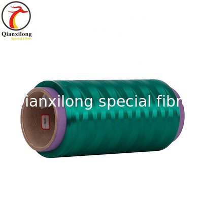 High stength green UHMWPE dyed yarn/fiber ,ultra high molecualr weight polyethylene filament for fishing lines 75D supplier