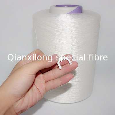 High strength high modulus ultra high molecular weight polyethylene UHMWPE fiber/yarn for dental floss 600D supplier