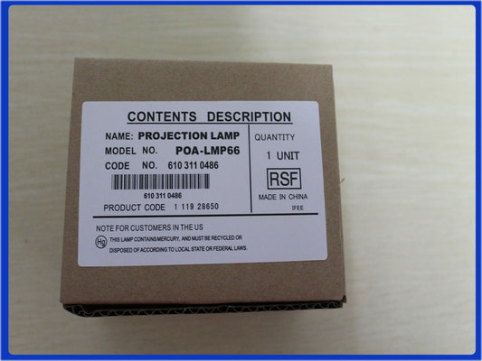 Original Sanyo Projector Lamp POA-LMP66 With  UHP200 supplier