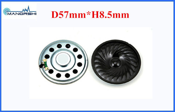 altoparlante dell'altoparlante 90dB il mini Mylar 57mm con 0.8W ha valutato il potere per il giocattolo o la radio