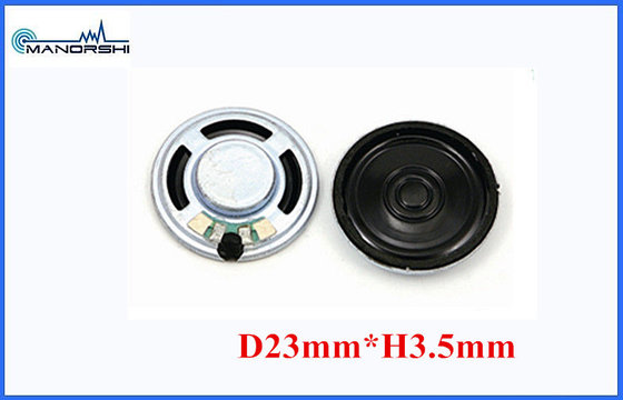 mini altoparlante 8ohm di Mylar del microfono a condensatore 0.25w o 0.5w per il riproduttore portatile