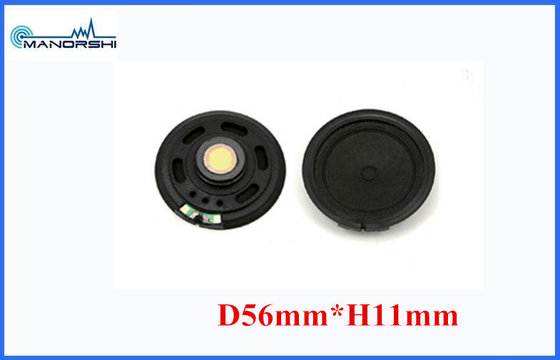 0.5W schwärzen Papier 8 Ohm des Sprecher-FO - Mini-Plastik Sprecher 20khz für Copmuter