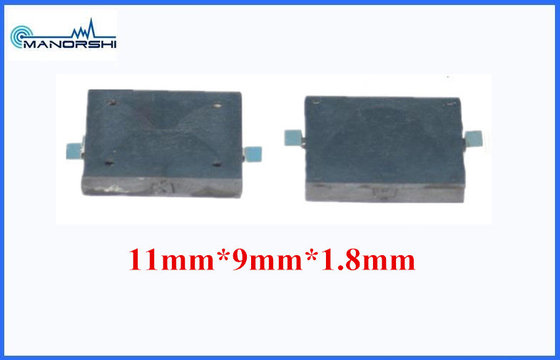 Type élevé de la sonnerie SMD de sécurité de la thermostabilité 80dB, sonneries électroniques actives piézo-électriques en plastique