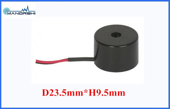 Serpentez le bippeur matériel de fil de la sonnerie 90dB de réflecteur d'ABS électrique piézo-électrique de noir
