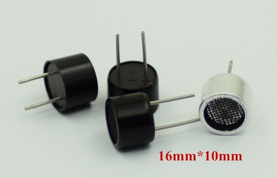 plastica ultrasonica del nero del trasmettitore del sensore 40Khz per il robot intelligente