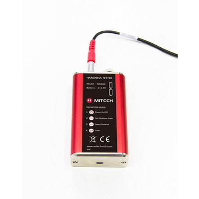 LCD Display Handheld Hardness Tester Built - In Leeb Hardness Conversion Function MH660