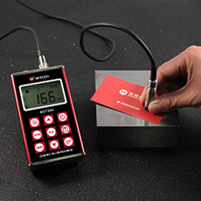 USB Communication Coating Thickness Tester 4 Digital LCD With EL Backlight MCT200