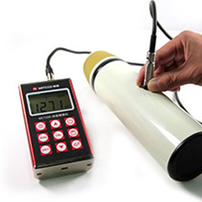 Portable cars painting Digital Coating Thickness Gauge 4 LCD With EL Backlight