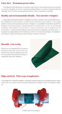 Magnetic Field Viewer Film Electromagnetic Yoke Particle Flaw Detector Stable Performance