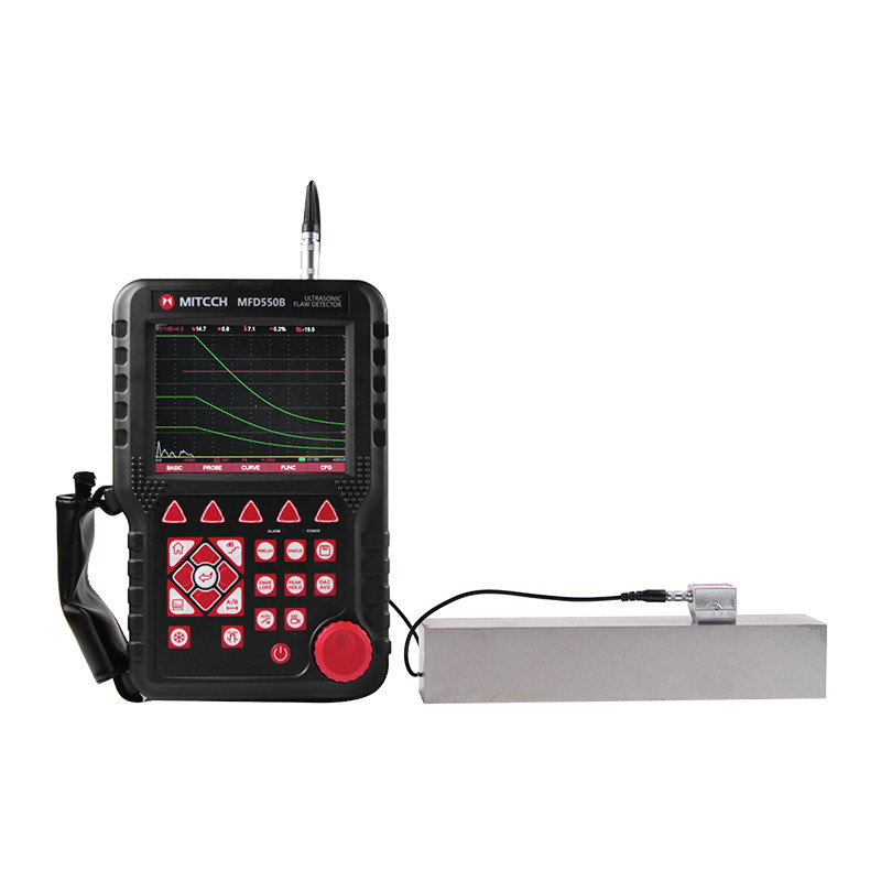 HD Display Ultrasonic Flaw Detector Small Size With 0 - 9999MM Measuring Range MFD550B