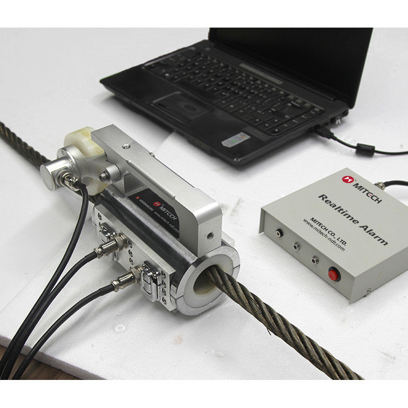 Latest NDT Wire Rope Tester Combines International Advanced MRT Magnetic Sensor MRT10-S